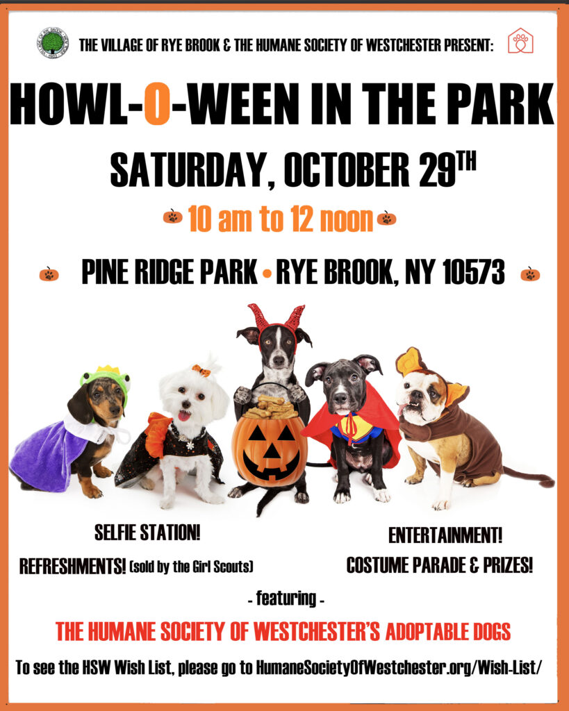 HOWL-O-WEEN IN THE PARK! – Humane Society of Westchester
